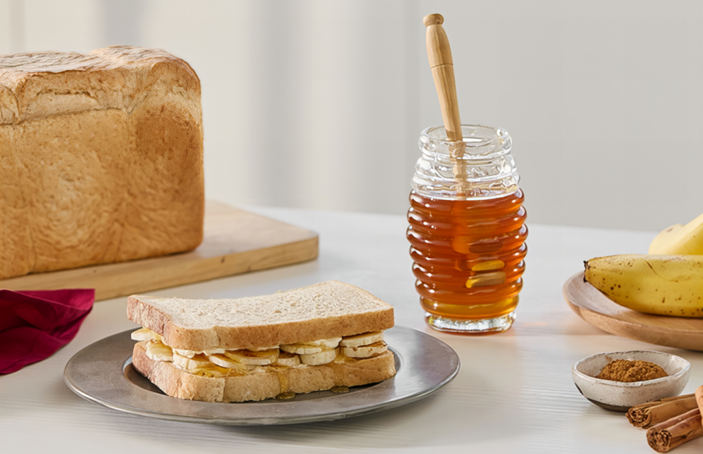 Banana, Honey & Cinnamon Sandwich - Bakers Delight New Zealand