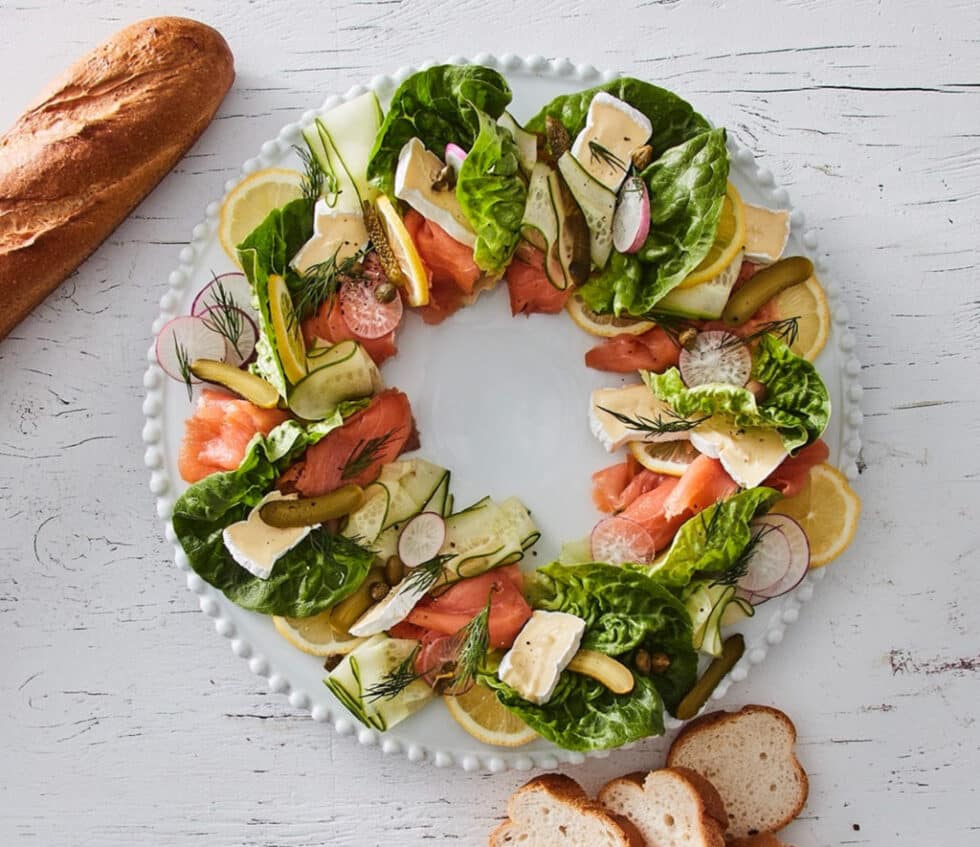 Smoked Salmon Wreath - Bakers Delight New Zealand