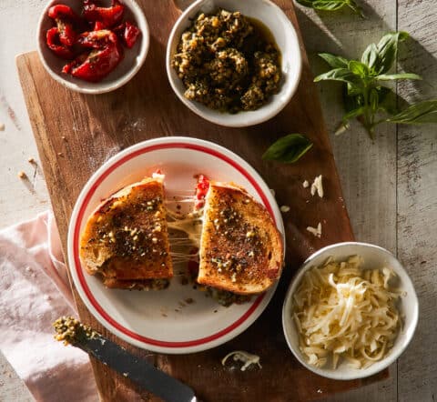 Pesto & Sundried Tomato Toastie - Bakers Delight New Zealand